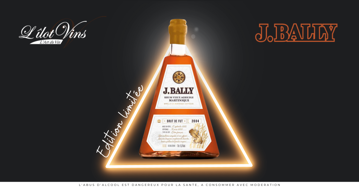 Rhum Vieux J.Bally Brut de fût 2004 | L'îlot Vins Martinique