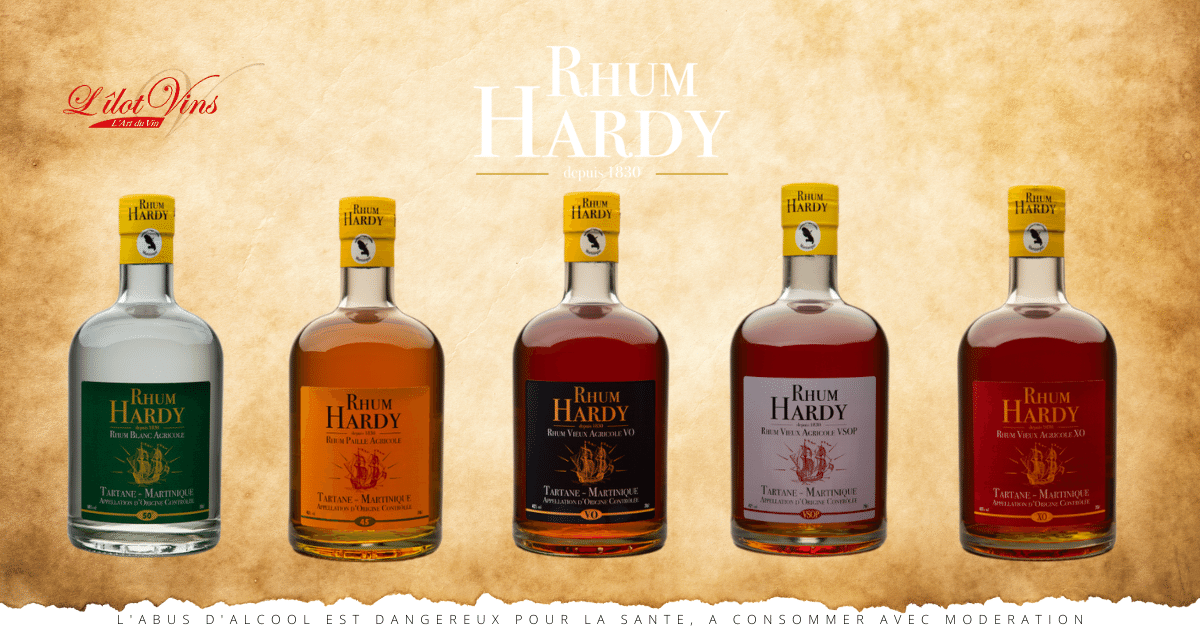 Les rhums Hardy sont maintenant disponible dans vos caves L'îlot Vins ...