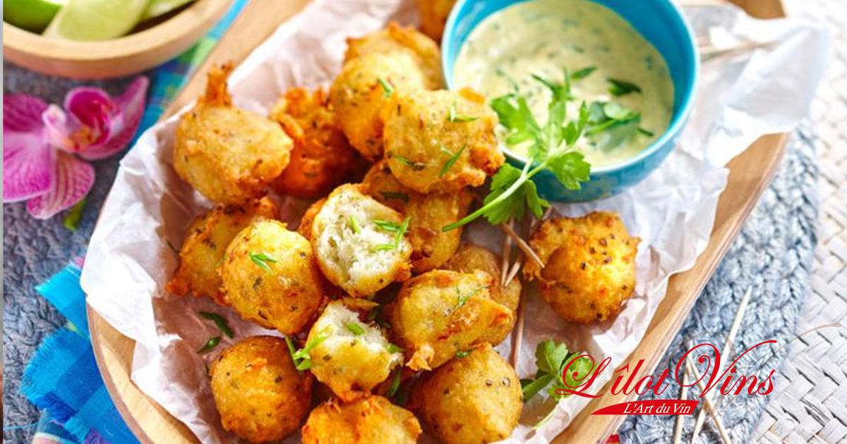 Recette Accras de morue | L'îlot Vins Martinique