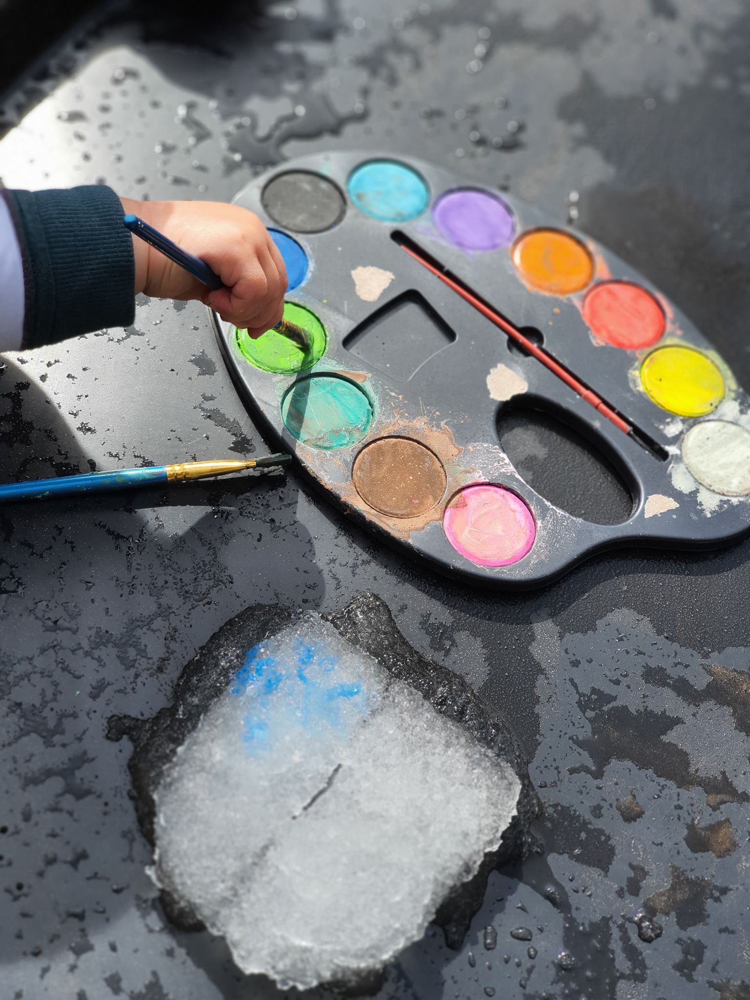 Ice Painting