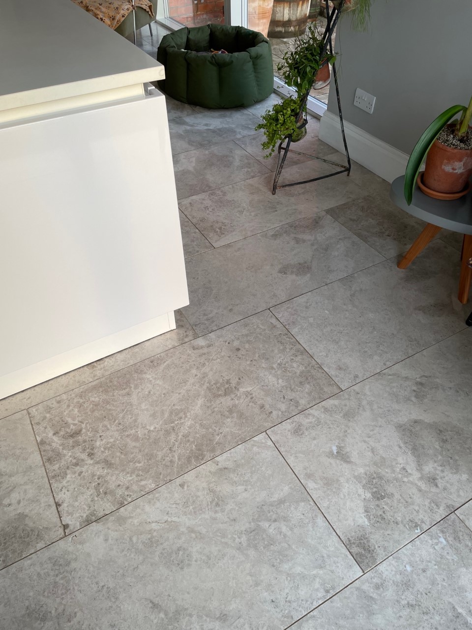 Silver Shadow Honed Marble Tiles