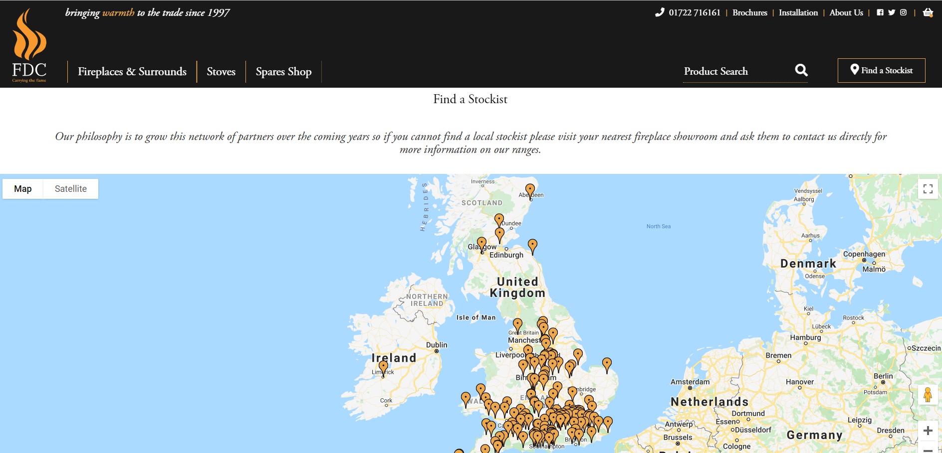 Find a Stockist | FDCUK