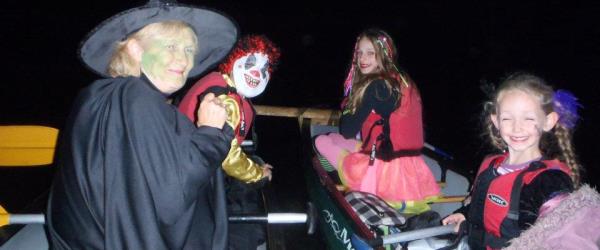 Spooky Halloween Canoeing Tour in the New Forest