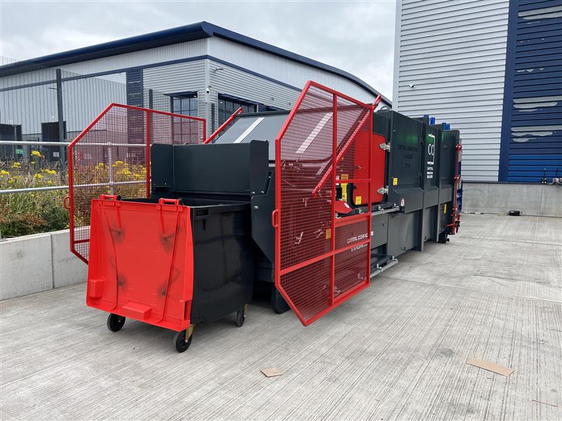 CP30 Install at Huboo | Capital Compactors