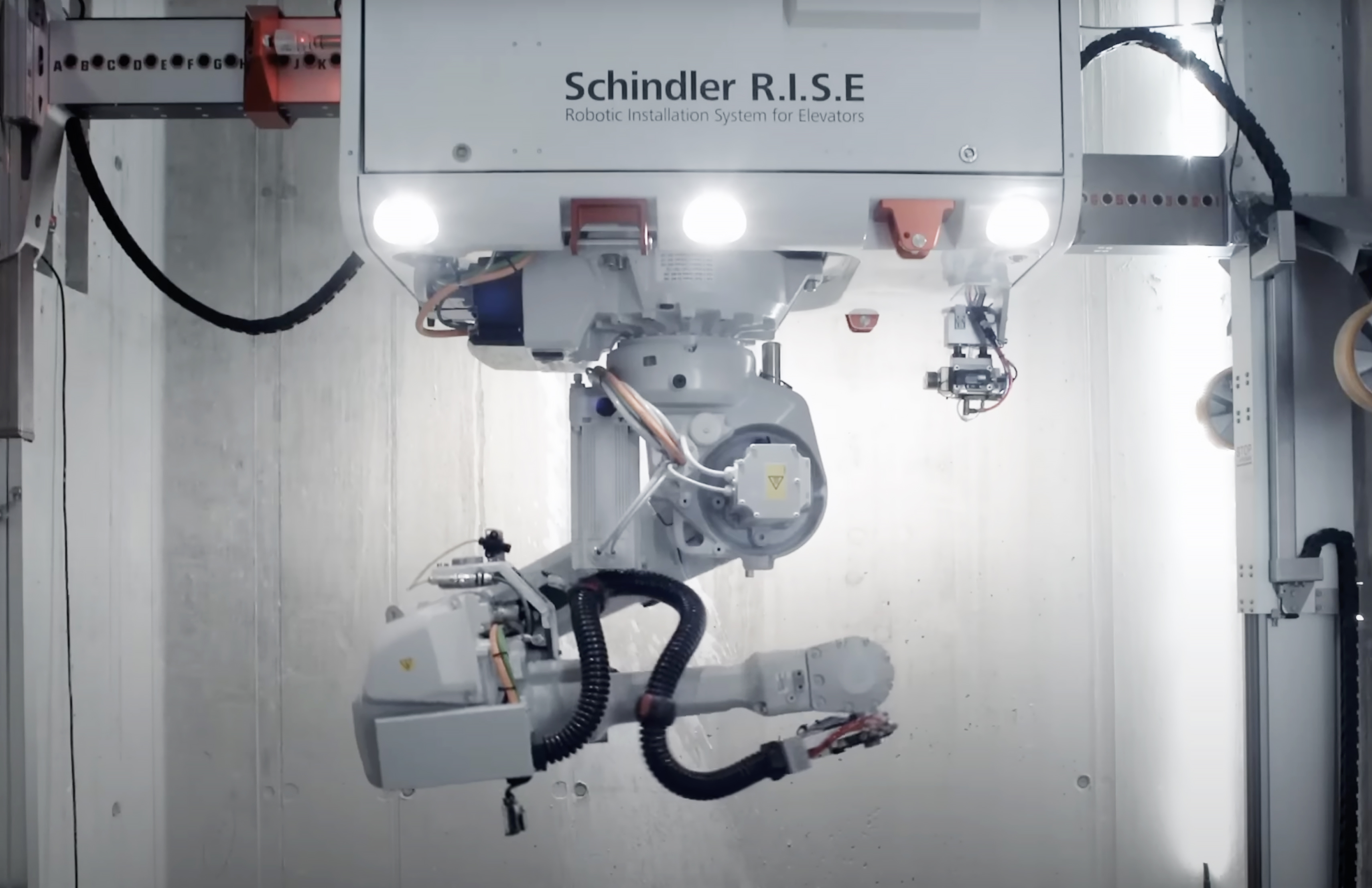 This Construction Robot is Building Supertall Elevators