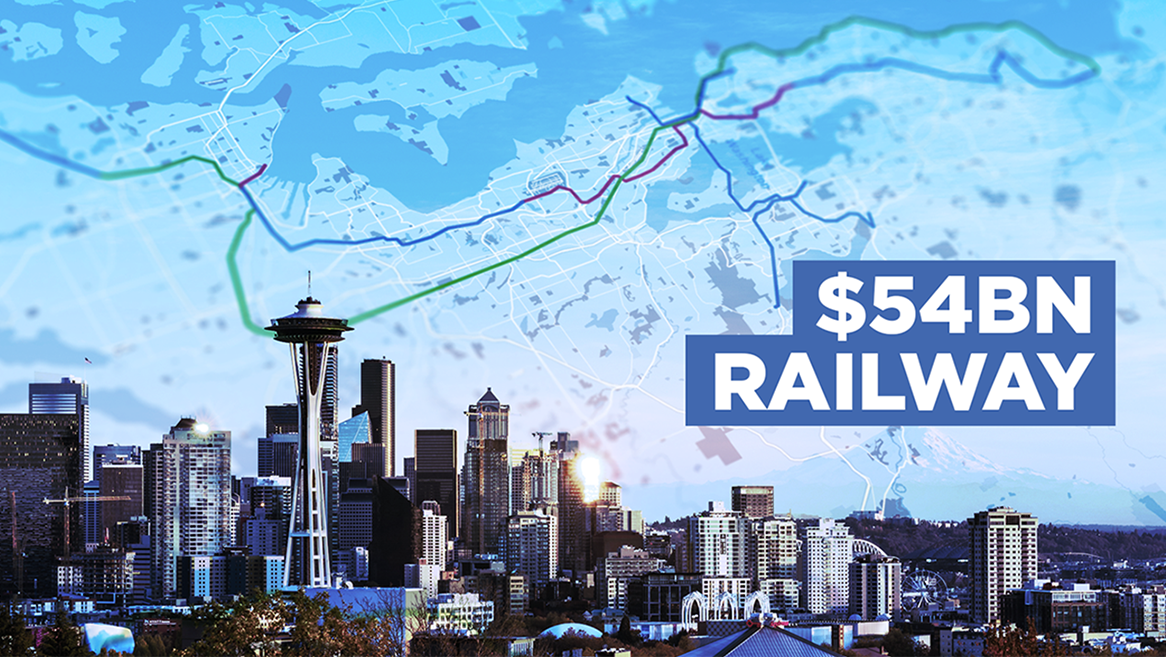 Seattle’s Sound Transit 3 is a $54BN bet on public transit