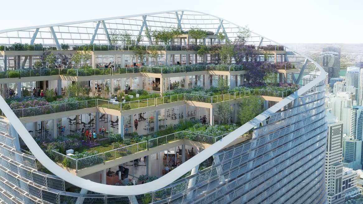 World s tallest hybrid timber tower proposed in sydney