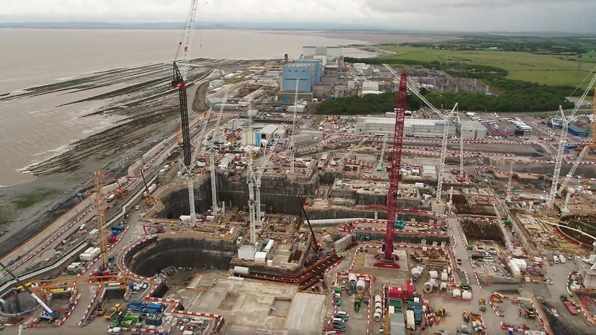 Hinkley point c to start above ground construction