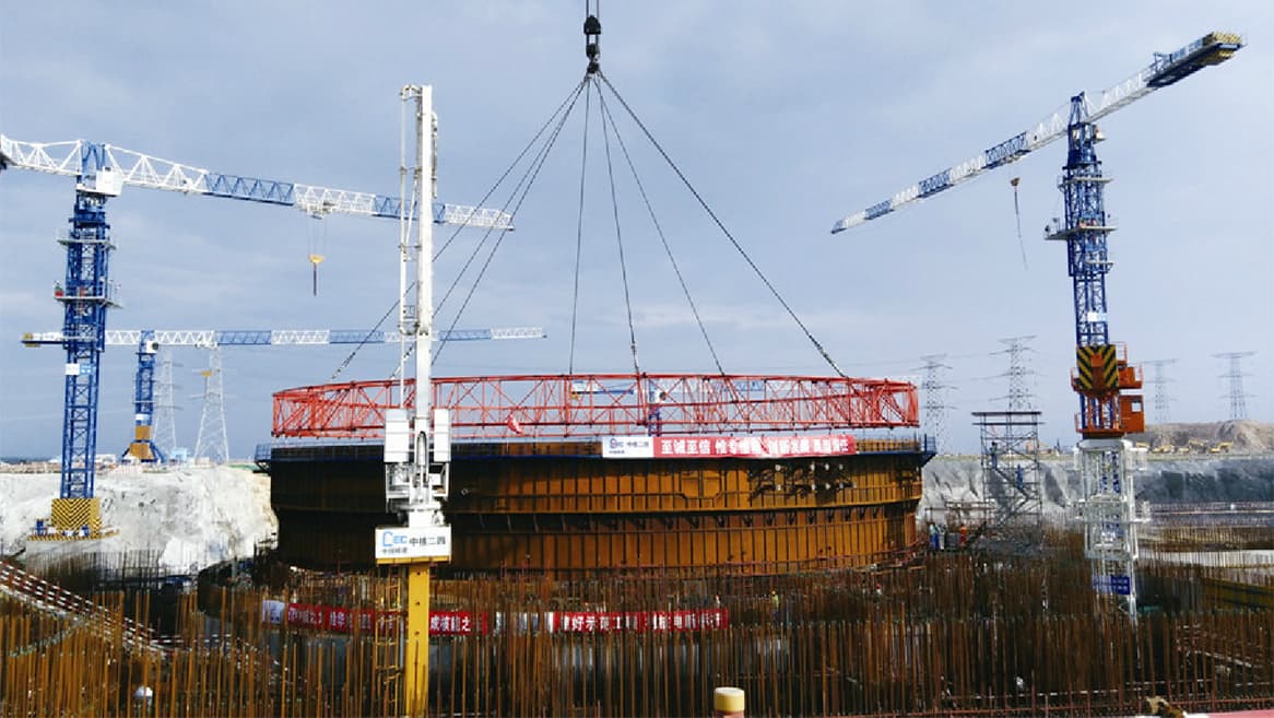 China building third generation nuclear reactor