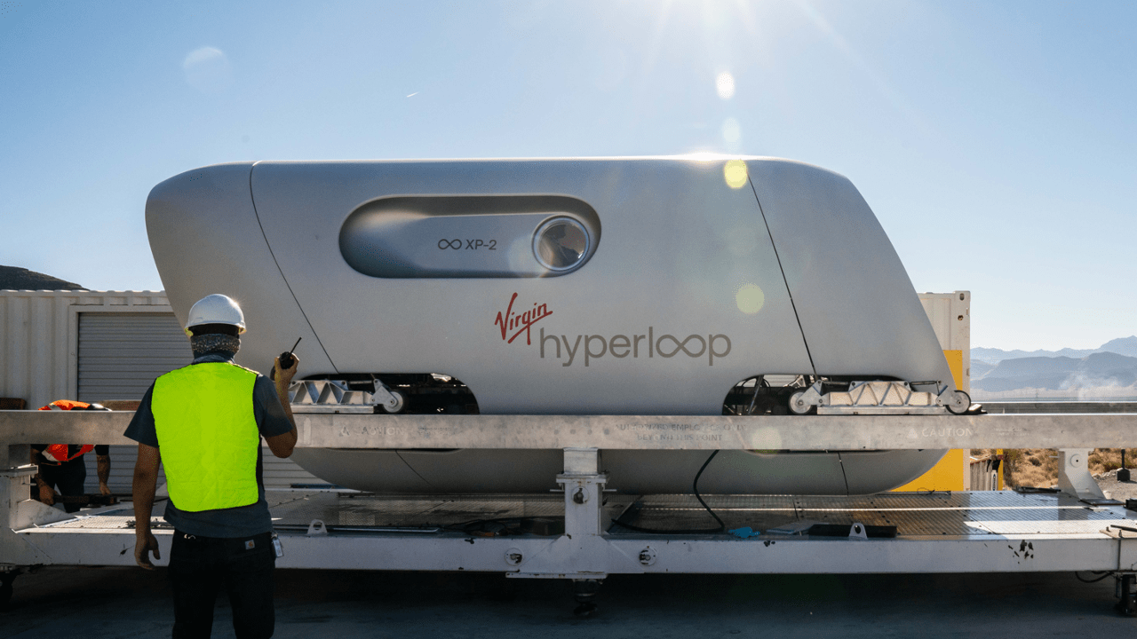 Fred Mills Interviews Sir Richard Branson Inside Hyperloop's First ...