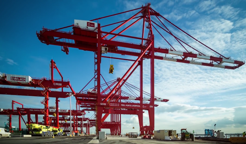 Liverpool s 400m new dock construction captured in time lapse