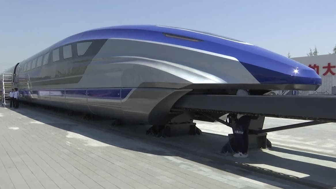 China unveils new maglev prototype