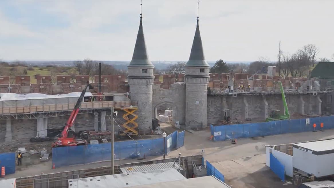 Renovating quebecs historic armoury