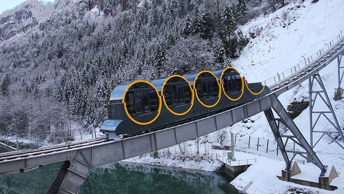 World s steepest funicular opens in switzerland