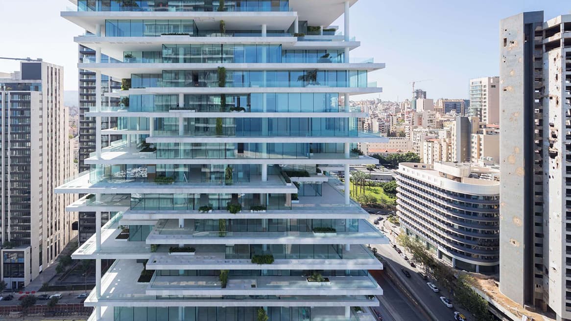Building Beirut Terraces - a Multi-layered Skyscraper