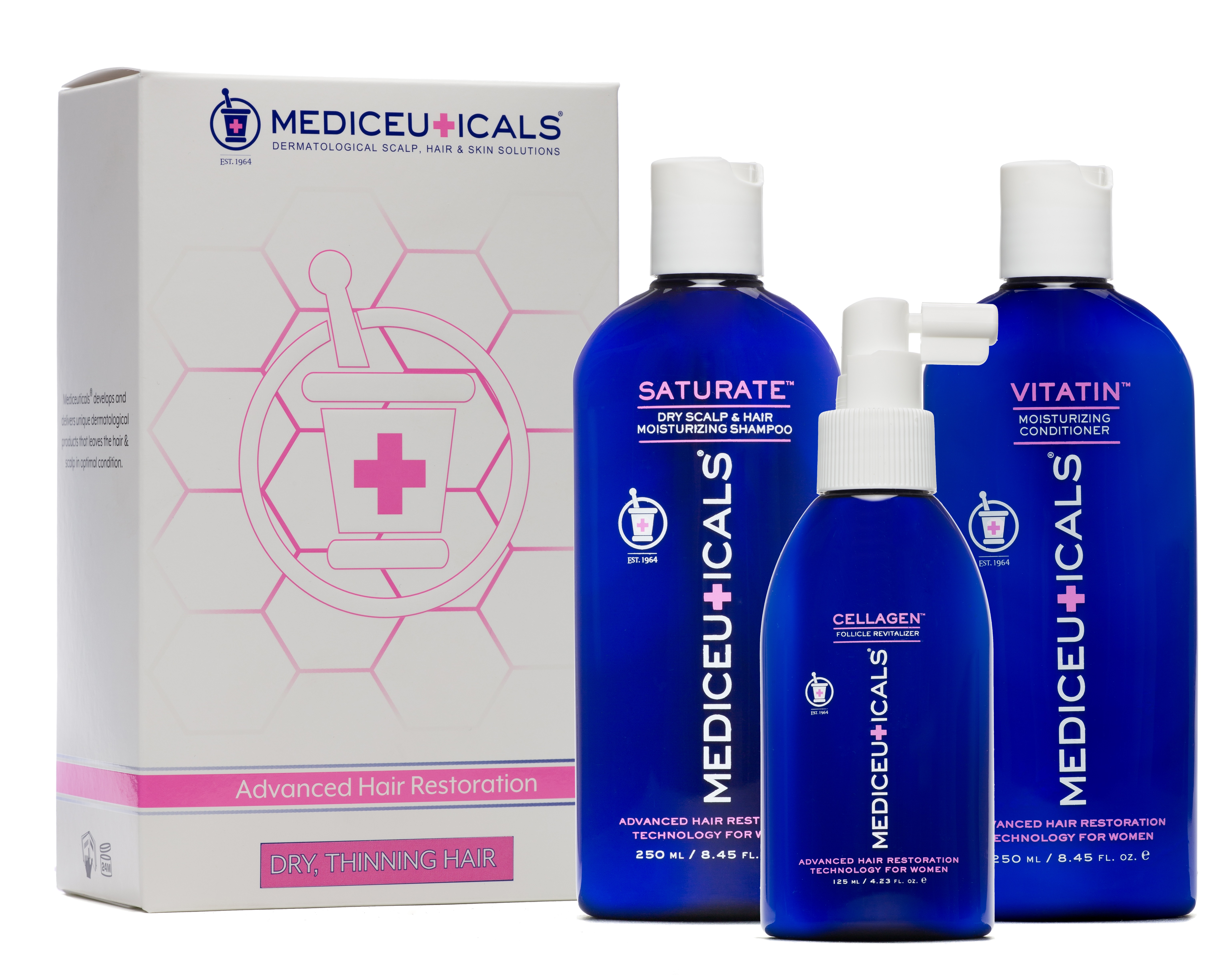 Mediceuticals Saturate Kit | Hydrate & Revitalise Hair
